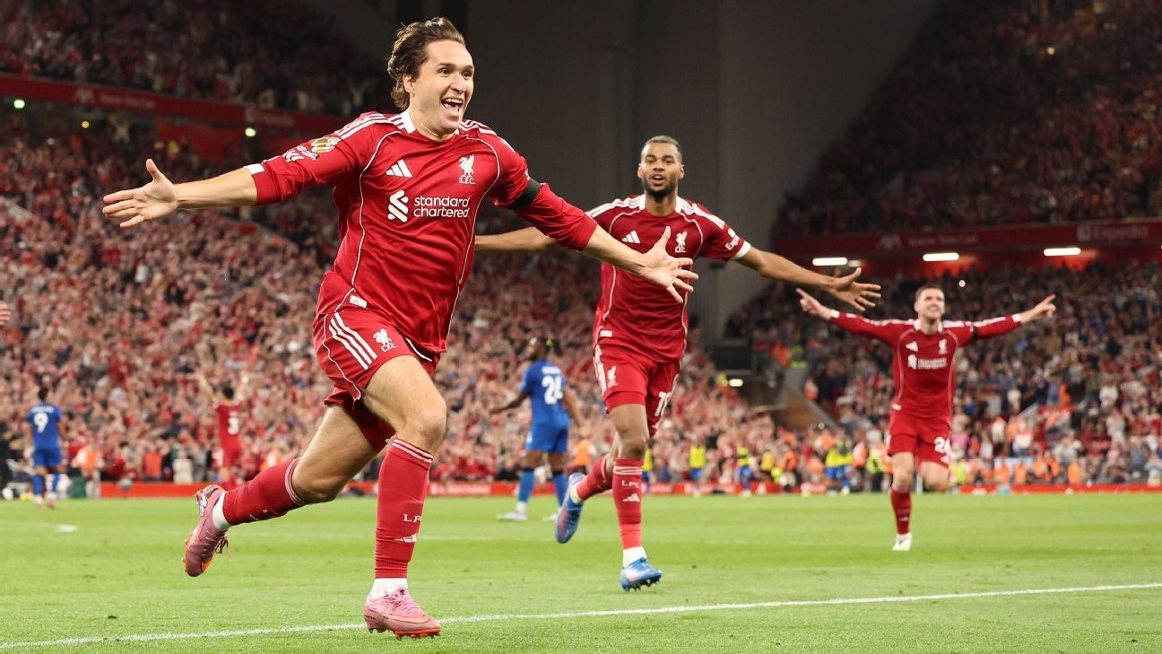 VIDEO: Los goles de la victoria 4-2 de Liverpool vs Bournemouth en Premier - ESPN