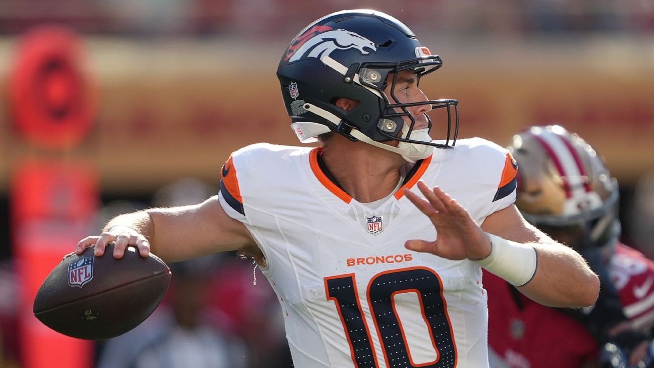 Fantasy football: Bo Nix, Calvin Ridley among Eric Moody's favorite ...