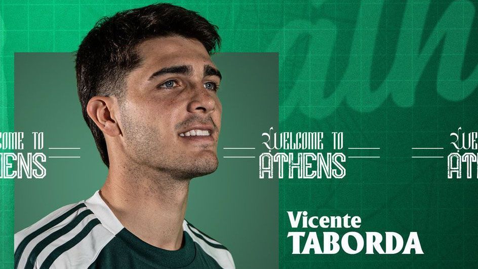 El ex Boca Vicente Taborda fue presentado oficialmente en Panathinaikos ...