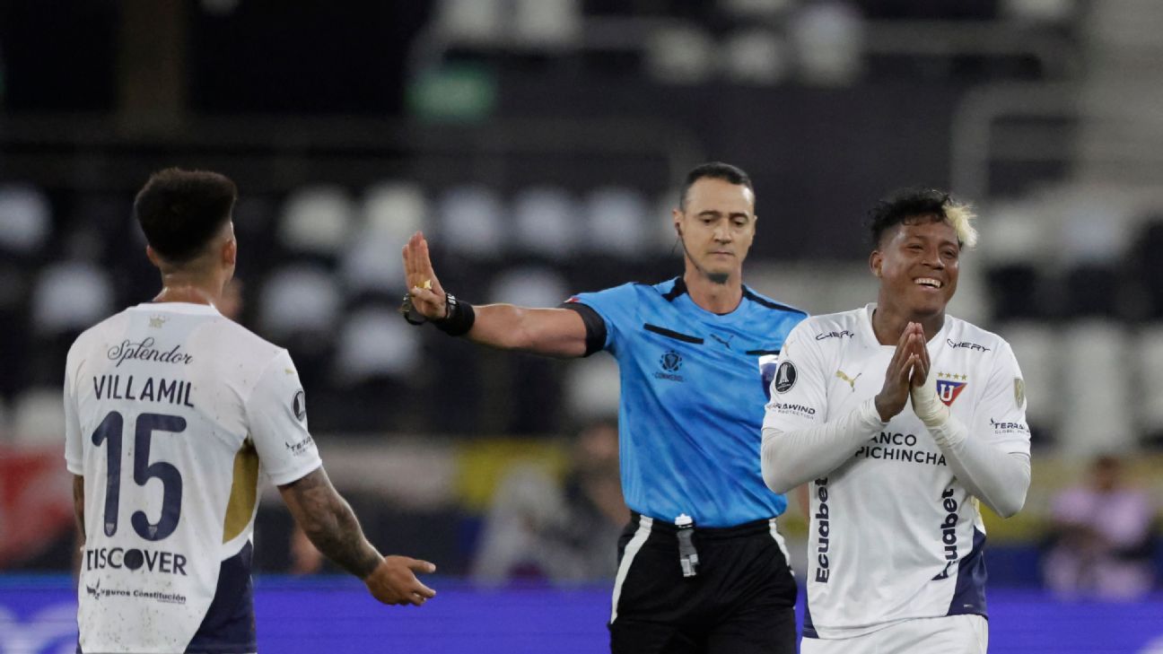 Desde Liga de Quito revelaron la sanción de Richard Mina en la CONMEBOL ...