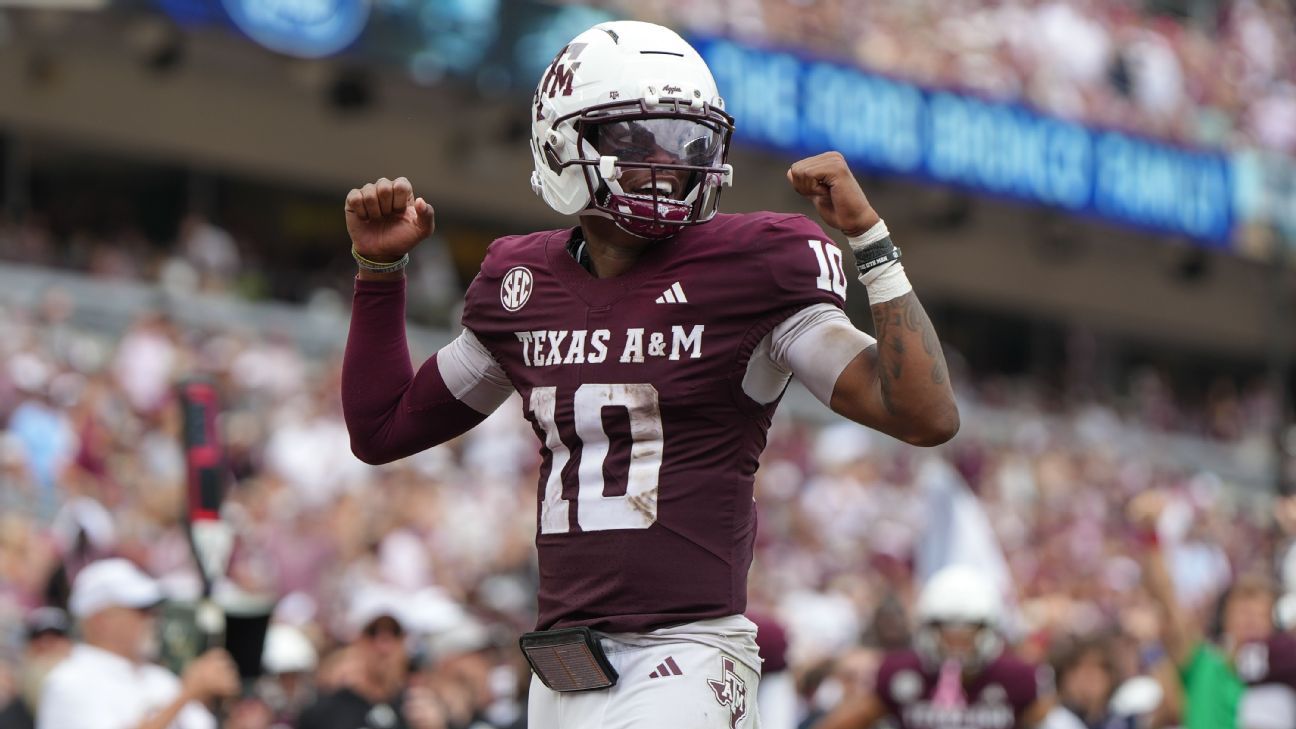 Texas A&M QB Marcel Reed OK after exiting win over Utah St. - ESPN
