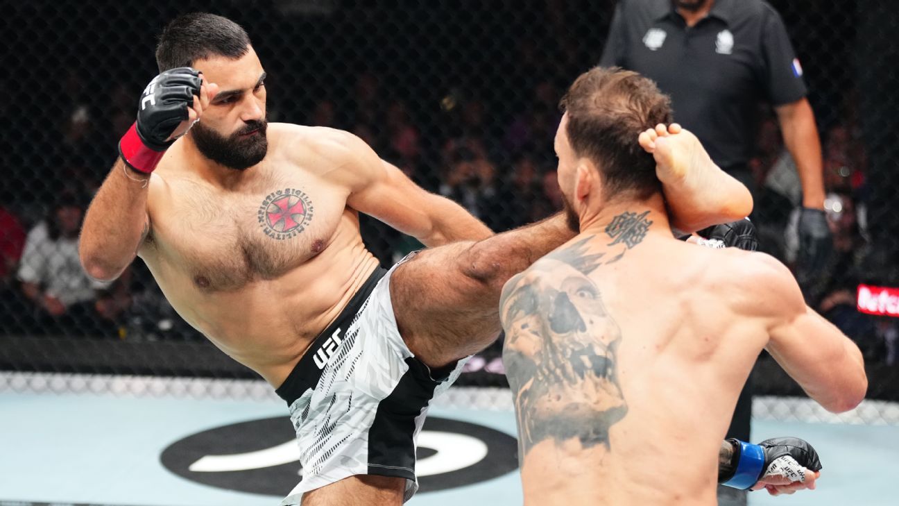 Saint Denis atropela Maurício Ruffy e freia brasileiro com mata-leão no ...