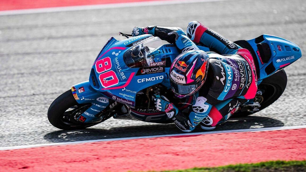 Moto2: David Alonso fue una tromba en Cataluña - ESPN
