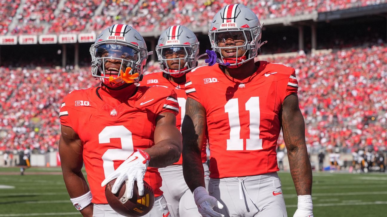 NCAA: Ohio State lidera Top 25 de AP; Illinois y USF, sorpresas - ESPN