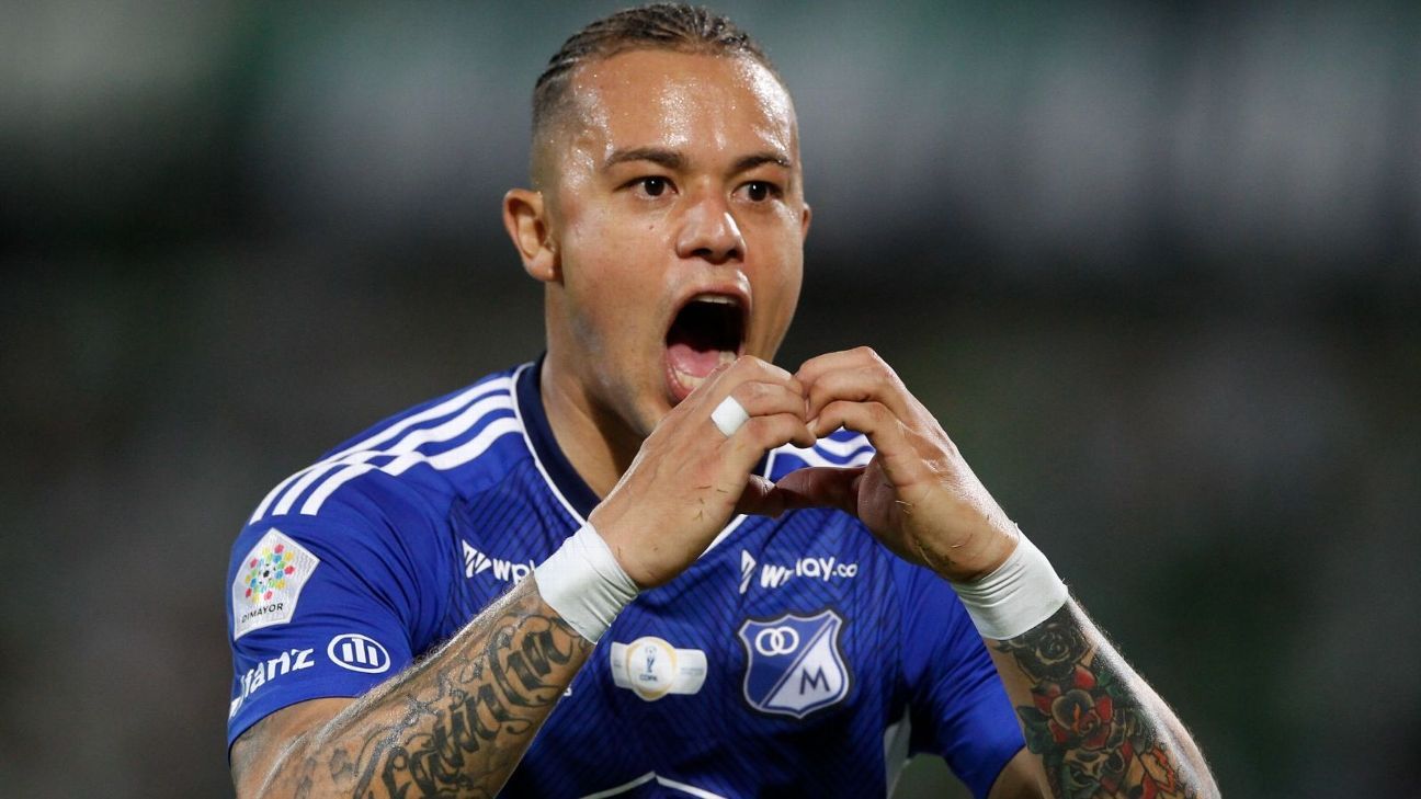 ¡Regresó Leo Castro! Millonarios recuperó a su goleador en el triunfo ...