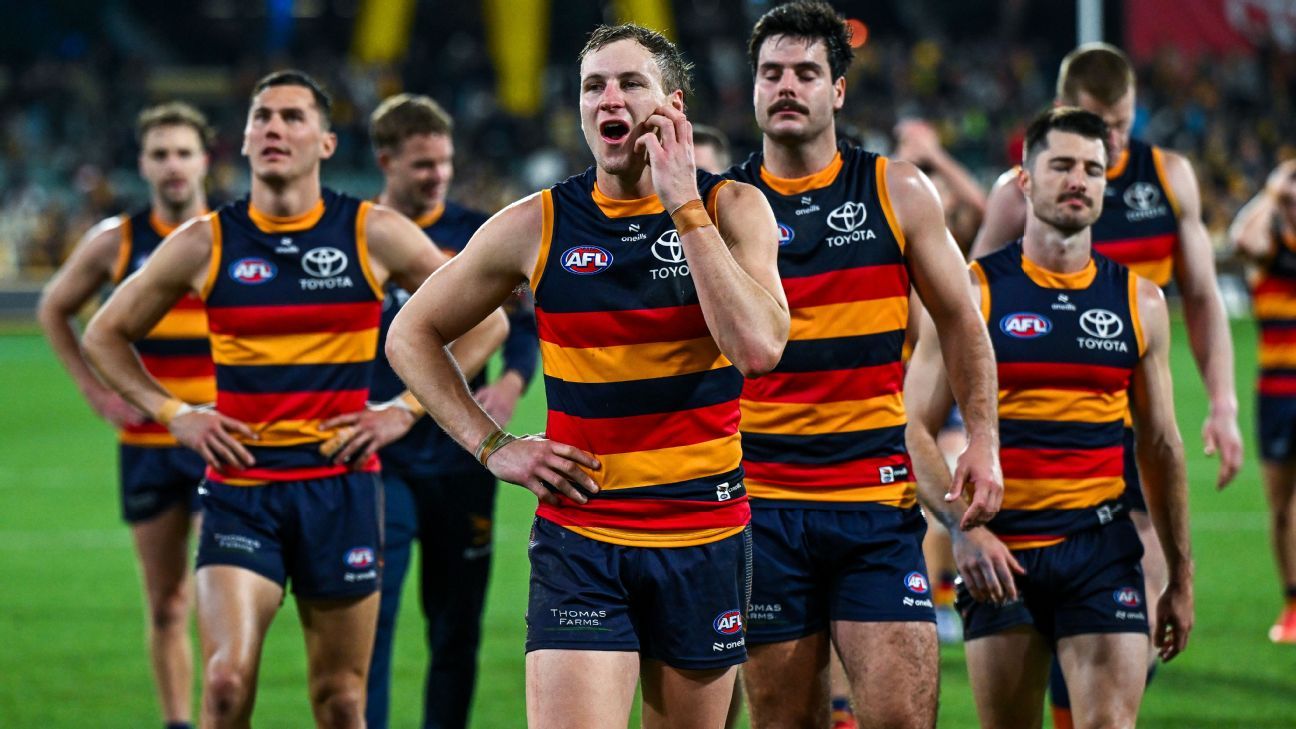 No excuses for straight-sets finals exit: Crows captain - ESPN