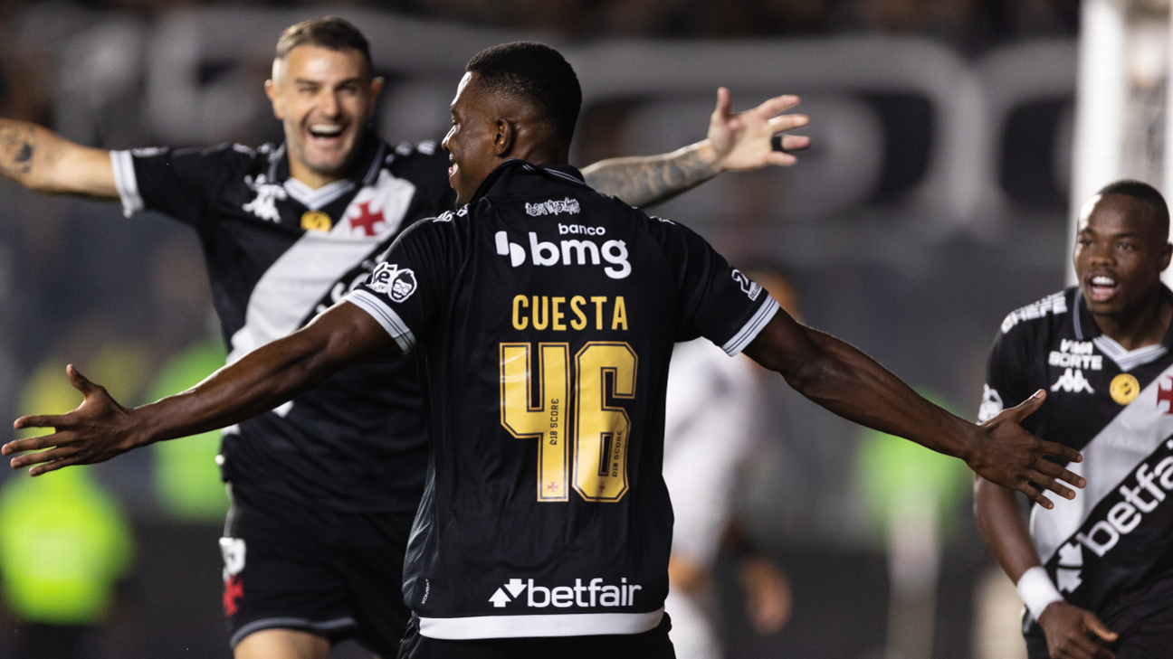 Carlos Cuesta debutó con Vasco da Gama y lo hizo con gol vs. Ceará - ESPN