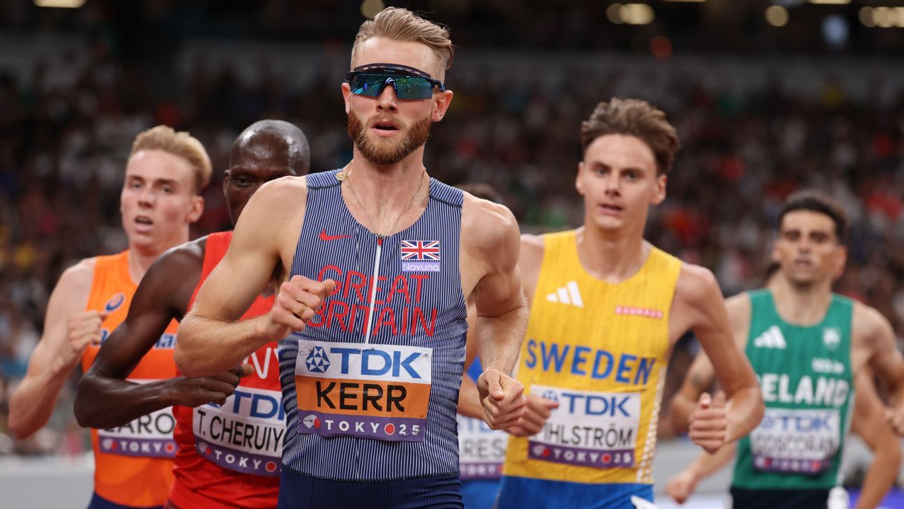 World Athletics Championship: Josh Kerr ready for 'battle' in 1500m - ESPN
