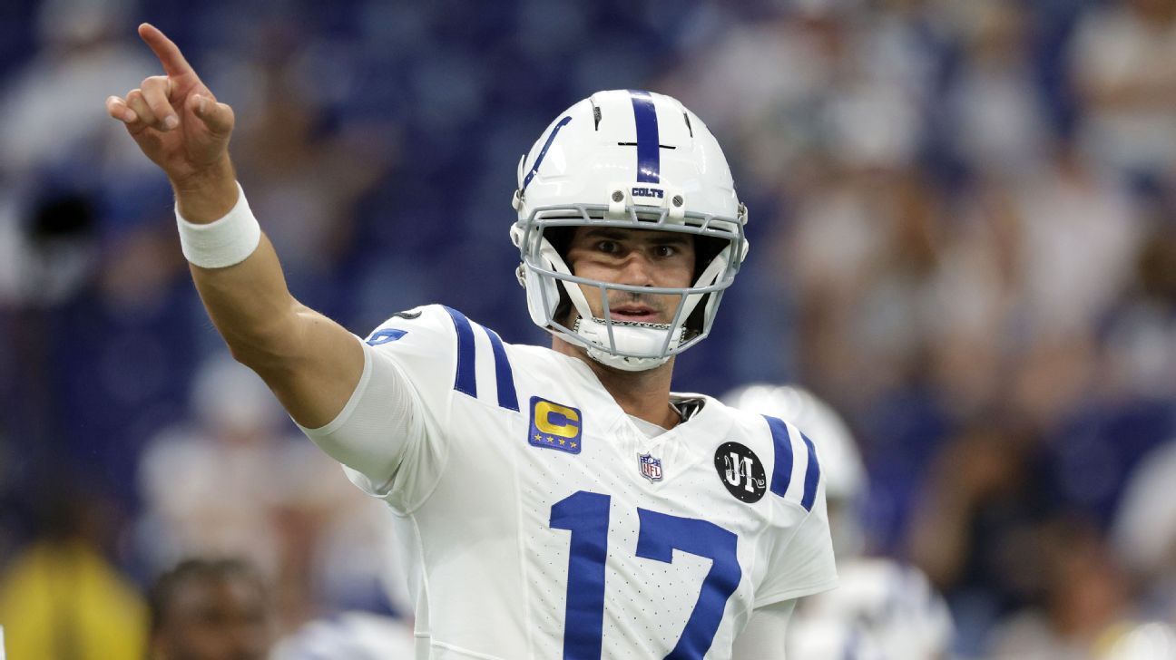 Daniel Jones-led offense spearheads Colts' 2-0 start - ESPN