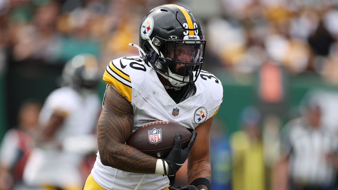 Steelers searching for the key to unlock their run game - ESPN