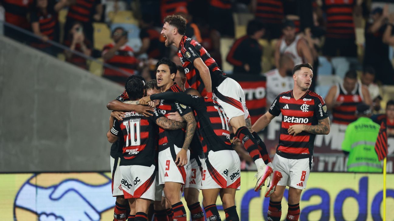 Flamengo ganó, pero no liquidó la serie: Estudiantes reaccionó y se fue ...