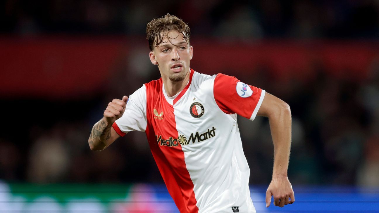 Luciano Valente maakt indruk bij Feyenoord: "Ik ben op de goede weg, maar ben nog nergens" - ESPN