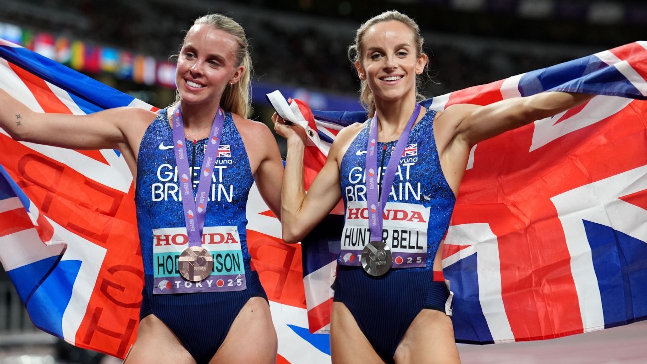 World Athletics Championships: Keely Hodgkinson denied 800m gold ...