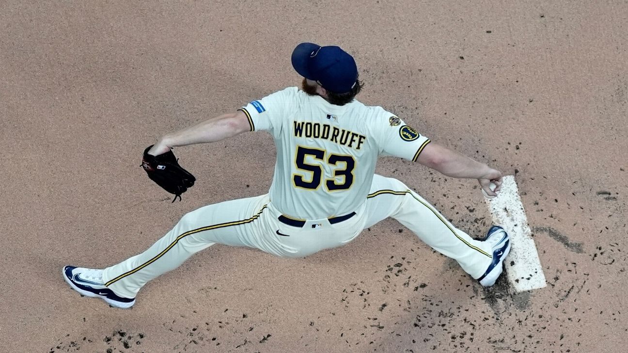 Brewers: Brandon Woodruff, en duda para playoffs por lesión - ESPN