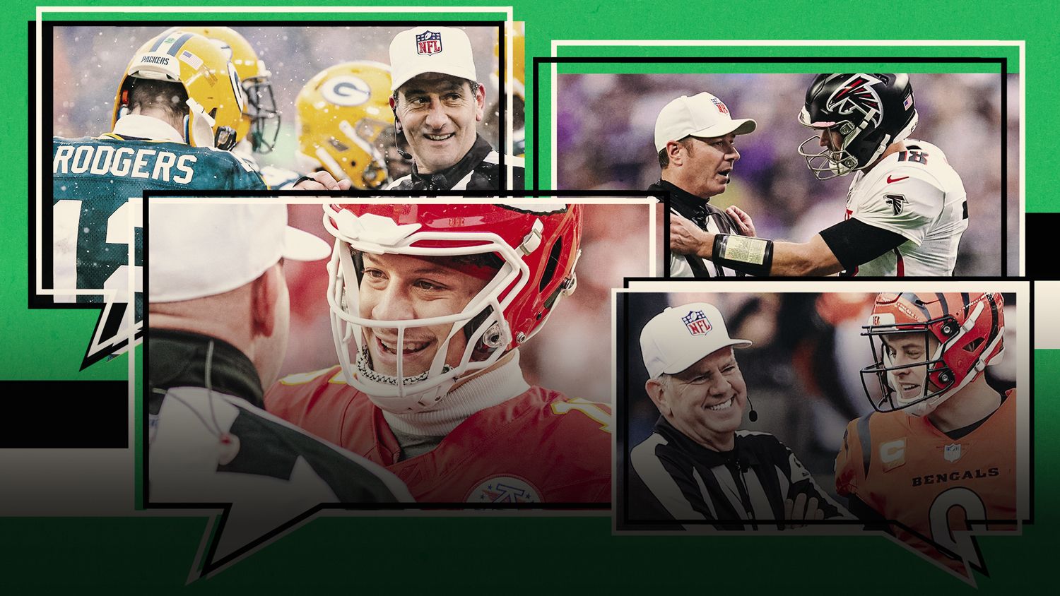 NFL: Cómo quarterbacks y árbitros abordan charlas en el partido - ESPN