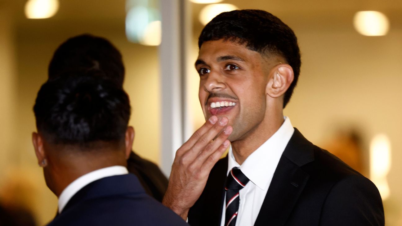 Nasiah Wanganeen-Milera wins Saints best and fairest - ESPN