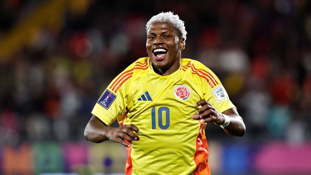 Colombia vs Arabia Saudita: Barrera asiste y Perea marca primer gol en ...
