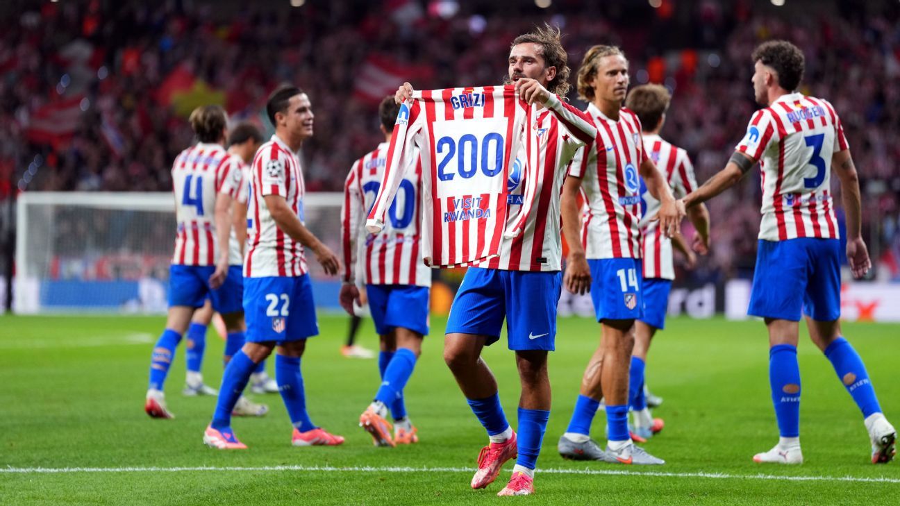 Atlético Madrid aplastó a Eintracht Frankfurt y sumó sus primeros ...