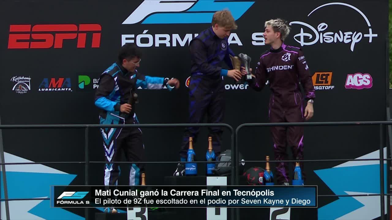 Mati Cunial se quedó con la segunda fecha de la Fórmula S Campeonato de ...