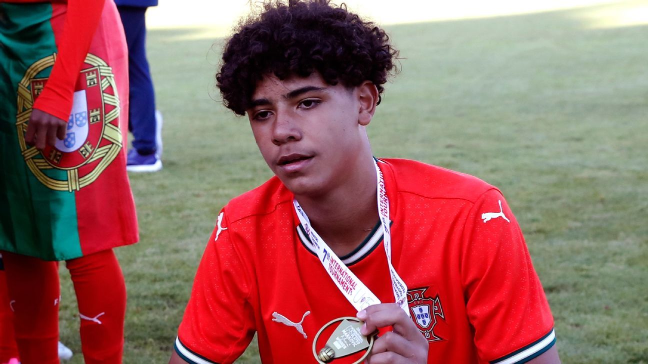 Cristiano Ronaldo Jr. debuta con la selección sub-16 de Portugal - ESPN
