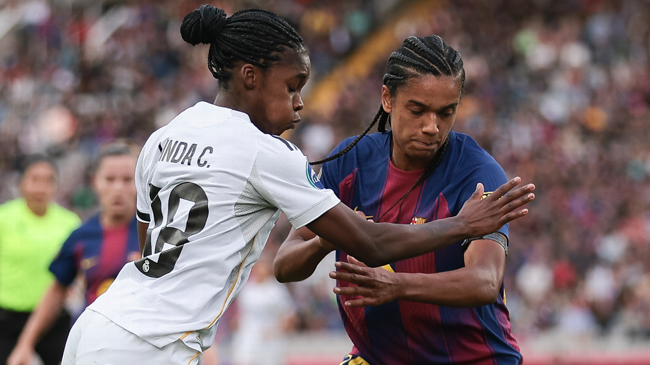 Real Madrid con Linda Caicedo fue goleado por Barcelona en el clásico ...