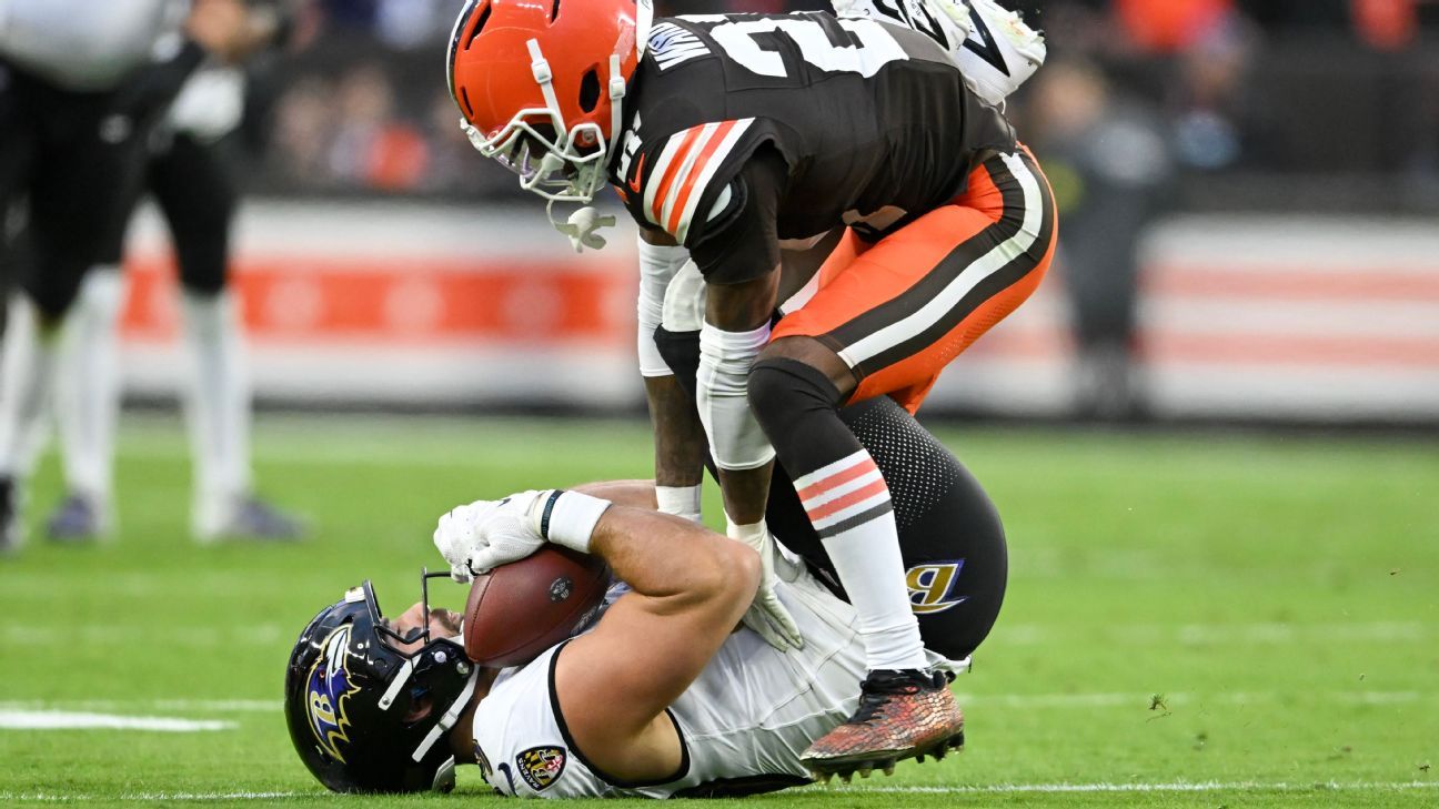 Mark Andrews sets Ravens career receiving yards record - ESPN