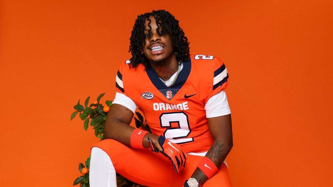 Rapper Toosii announces college football commitment to Syracuse - ESPN