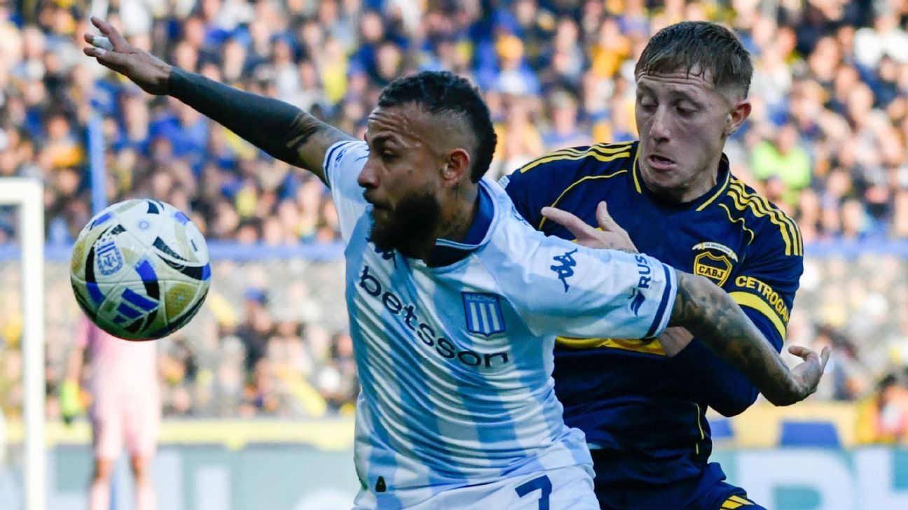 Boca vs. Racing: el historial del clásico en La Bombonera - ESPN