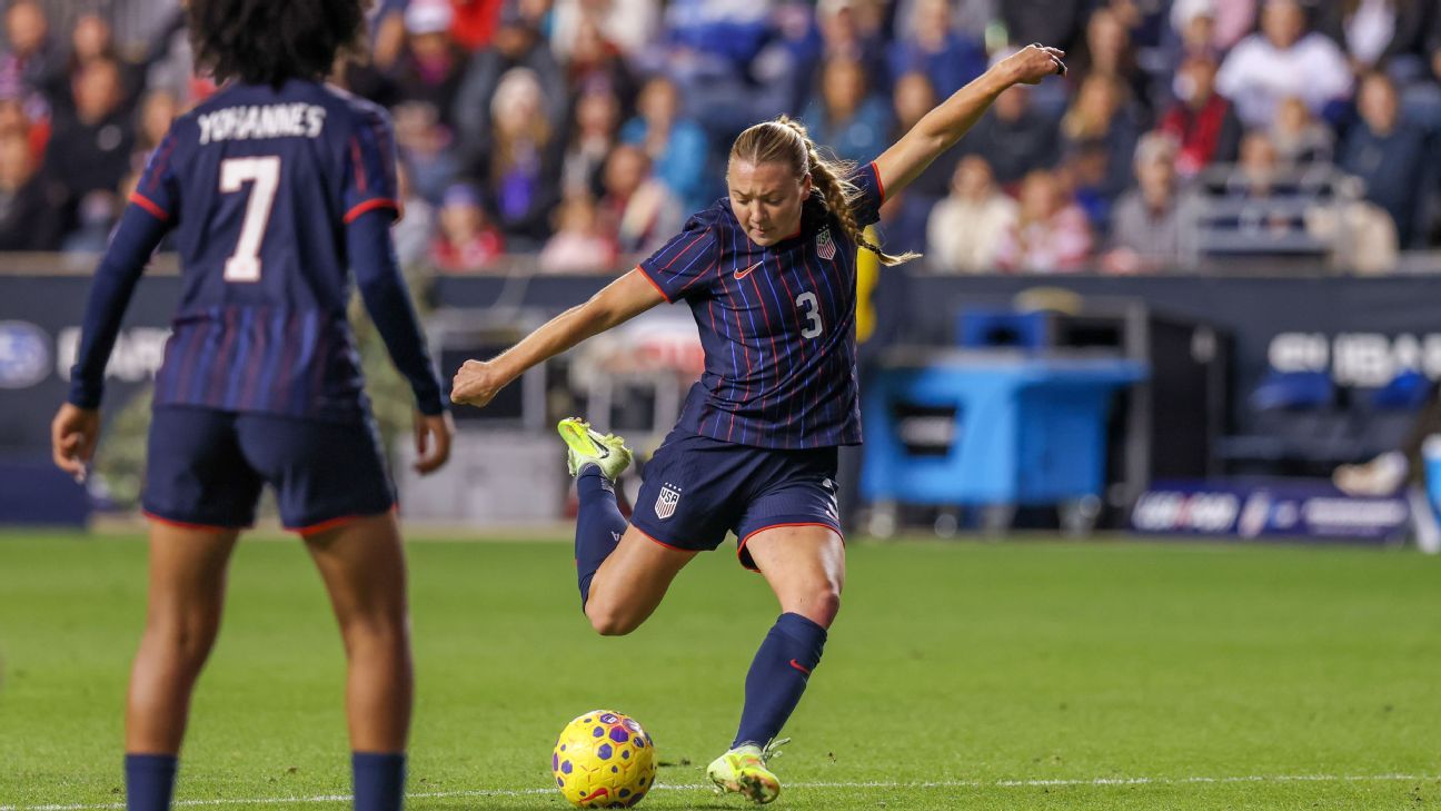 USWNT jugará amistoso en enero ante Chile en Santa Bárbara, Cal - ESPN