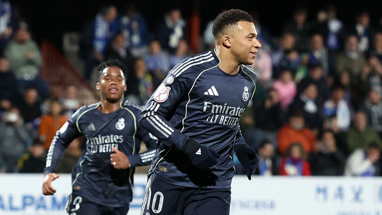 Em provável último jogo de Endrick, Mbappé decide, Real bate o Talavera ...