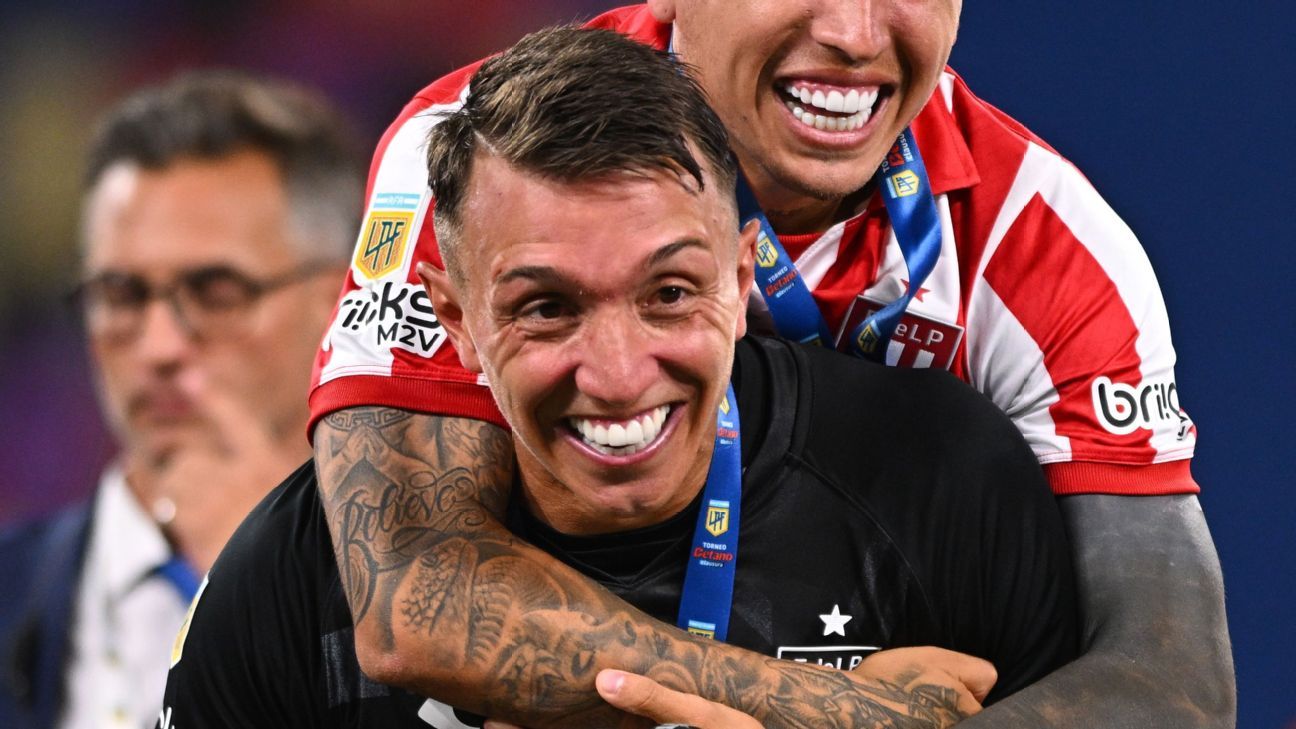 Fernando Muslera, el título del Trofeo de Campeones con Estudiantes y ...