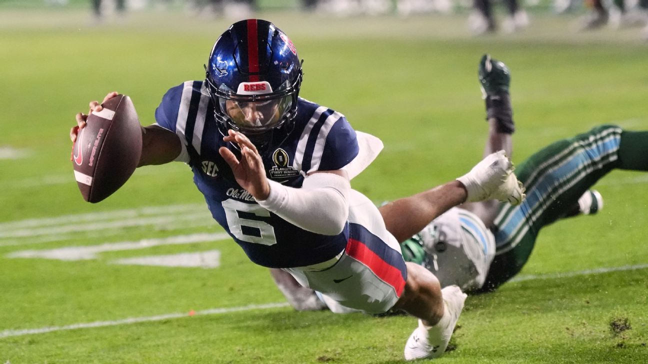 2025 college football SP+ rankings for all 136 FBS teams - ESPN