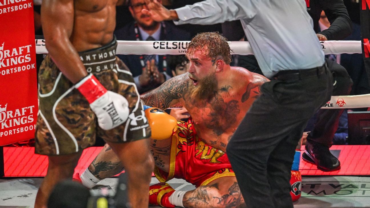 Jake Paul reveals 'my biggest mistake' before fighting Anthony Joshua ...