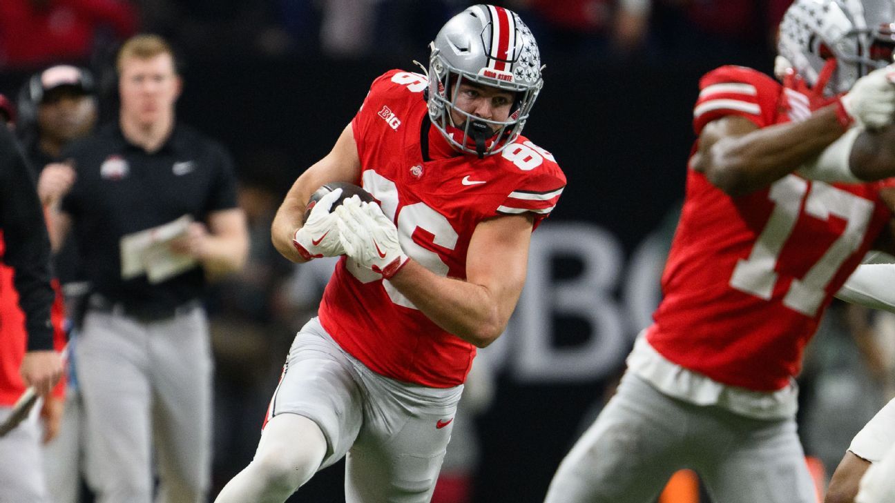 Ohio State tight end Max Klare opts to enter NFL draft - ESPN