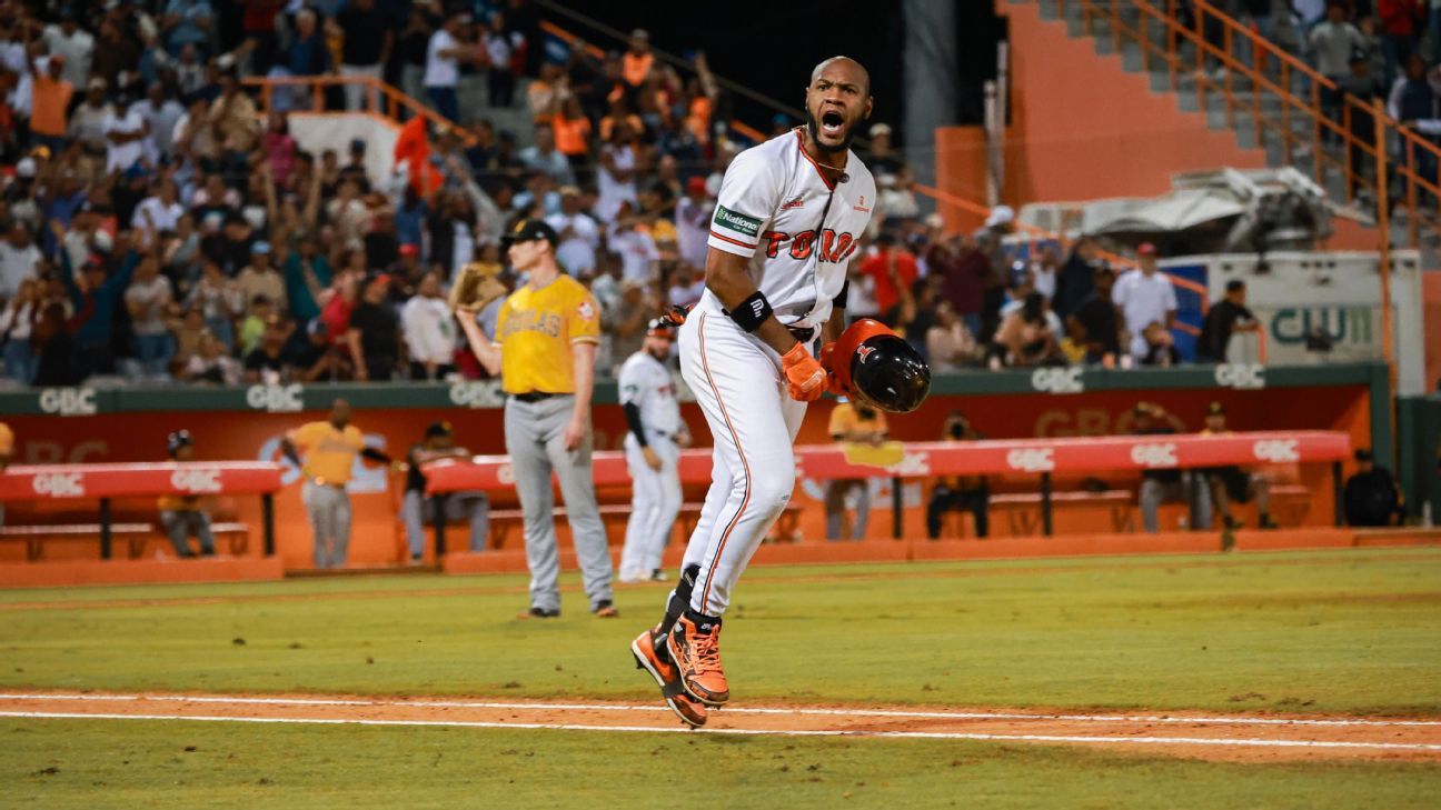 LIDOM: Bryan de la Cruz gana el premio de Jugador Más Valioso - ESPN