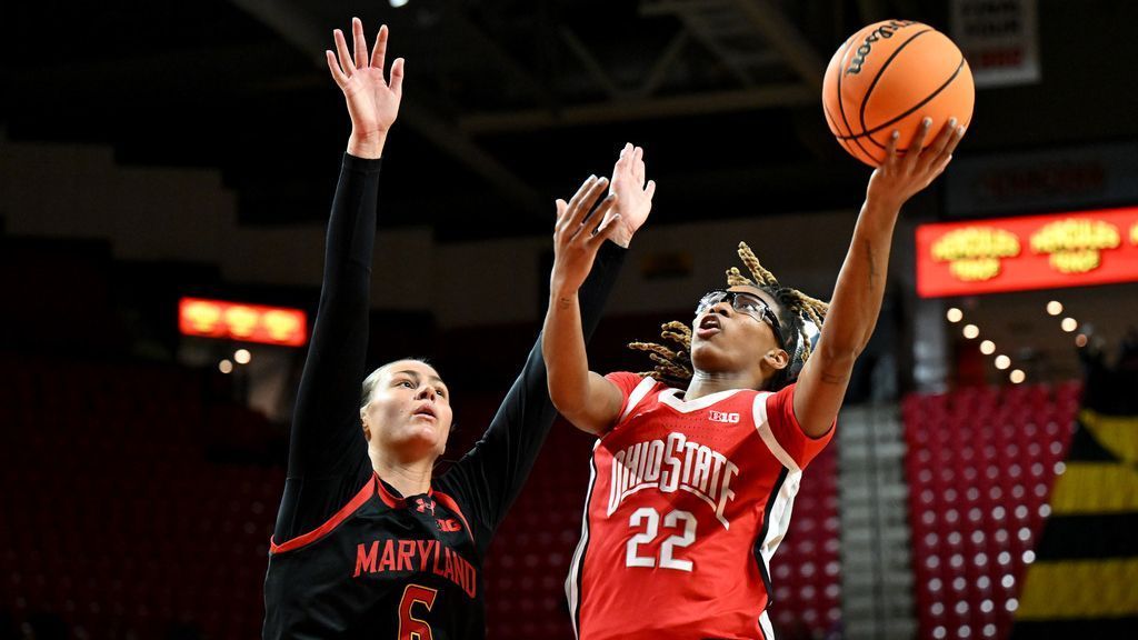 Cambridge helps Ohio State top No. 8 Maryland in road upset - ESPN