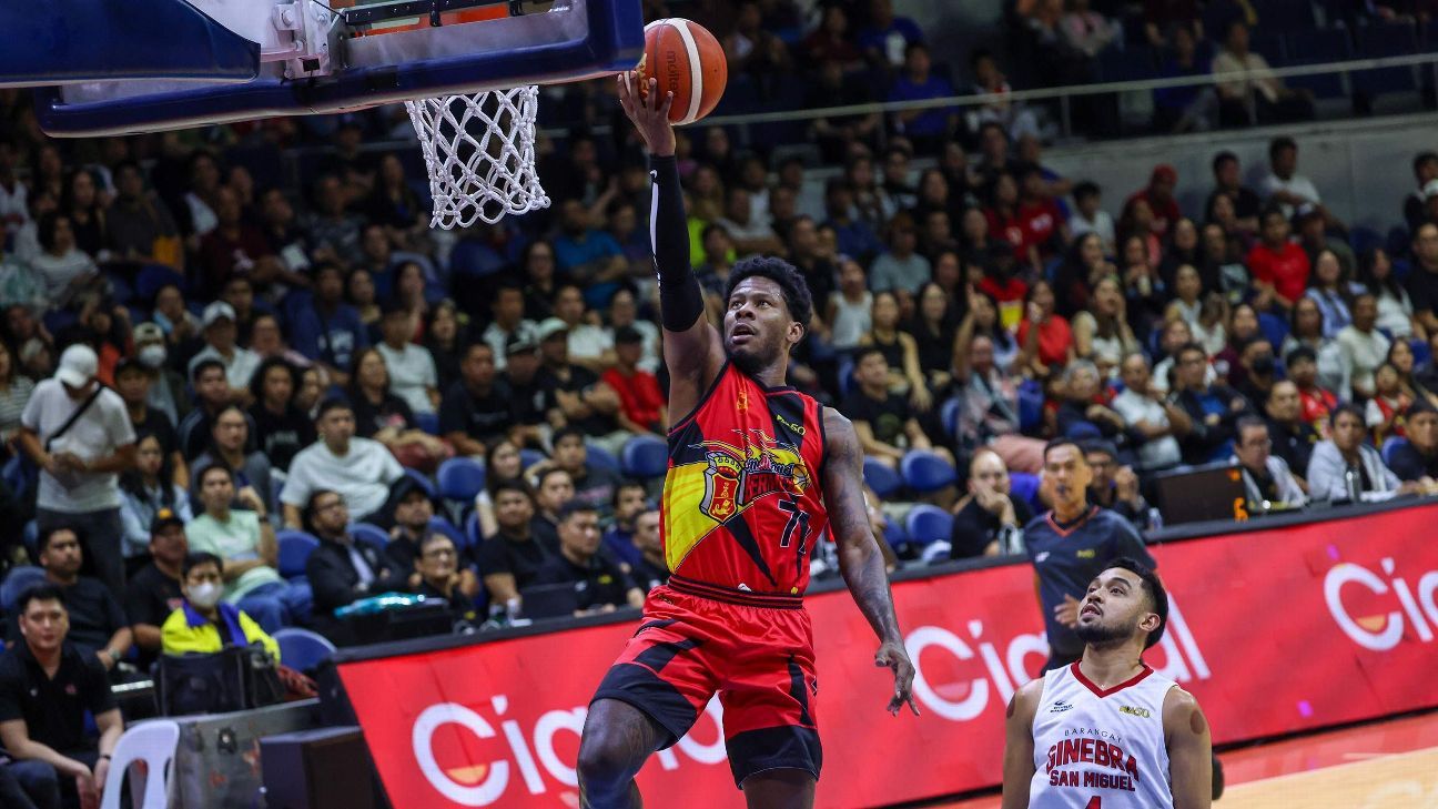 CJ Perez leads San Miguel Beermen past Barangay Ginebra into PBA ...