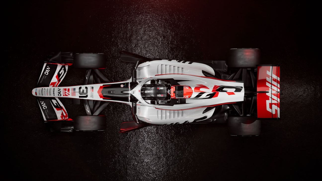 Haas, unlike Red Bull, reveal livery AND design of new F1 2026 car - ESPN