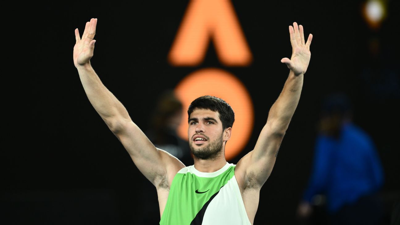 Alcaraz, camino a un récord más: todos los números que alcanzó con la ...