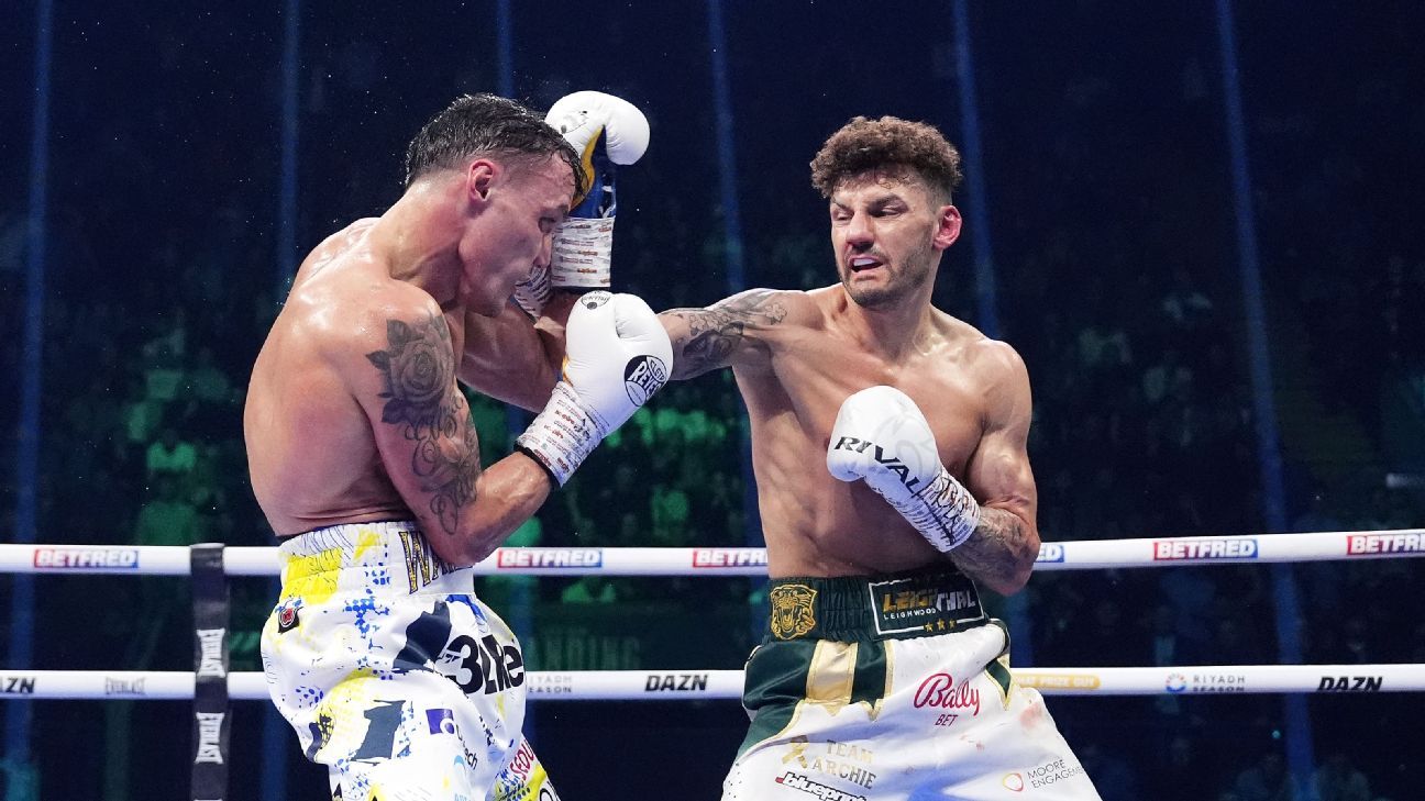 Leigh Wood beats Josh Warrington on points in rematch - ESPN