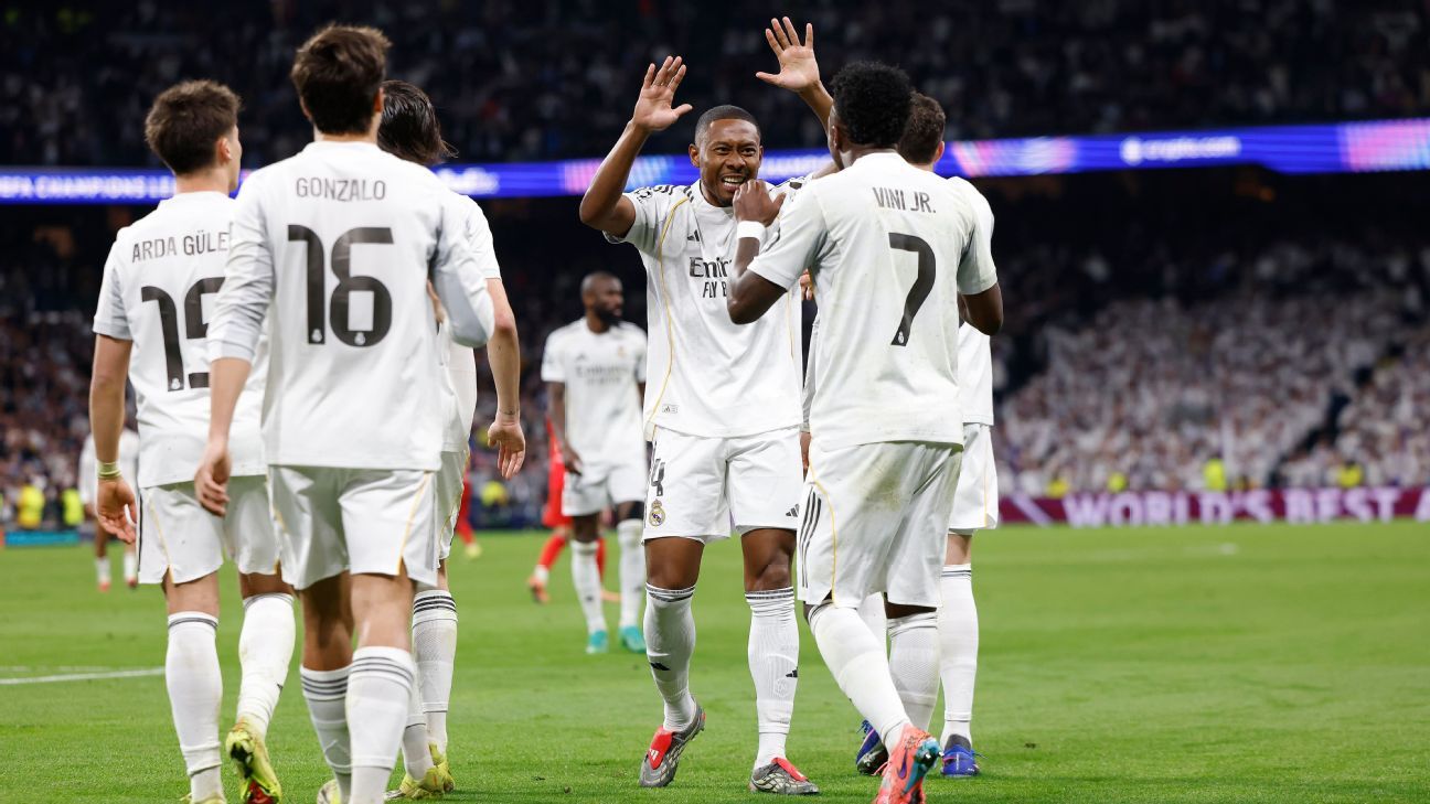 Real Madrid 2-1 Benfica: Vinícius Júnior guides Real Madrid into Round ...