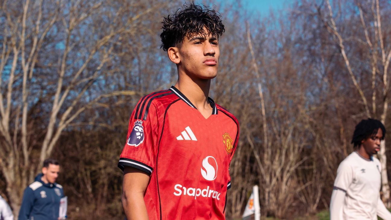 Man United's Carrick: JJ Gabriel, 15, too young to play but is 'big ...