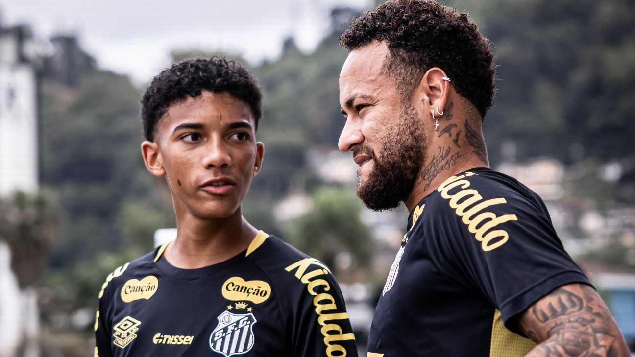 Robinho Jr. notifica Santos e acusa Neymar de agressão em treino - ESPN