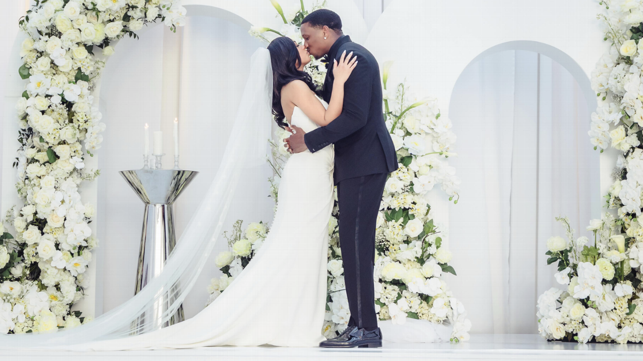 Falcons QB Michael Penix Jr. marries Olivia Carter - ESPN