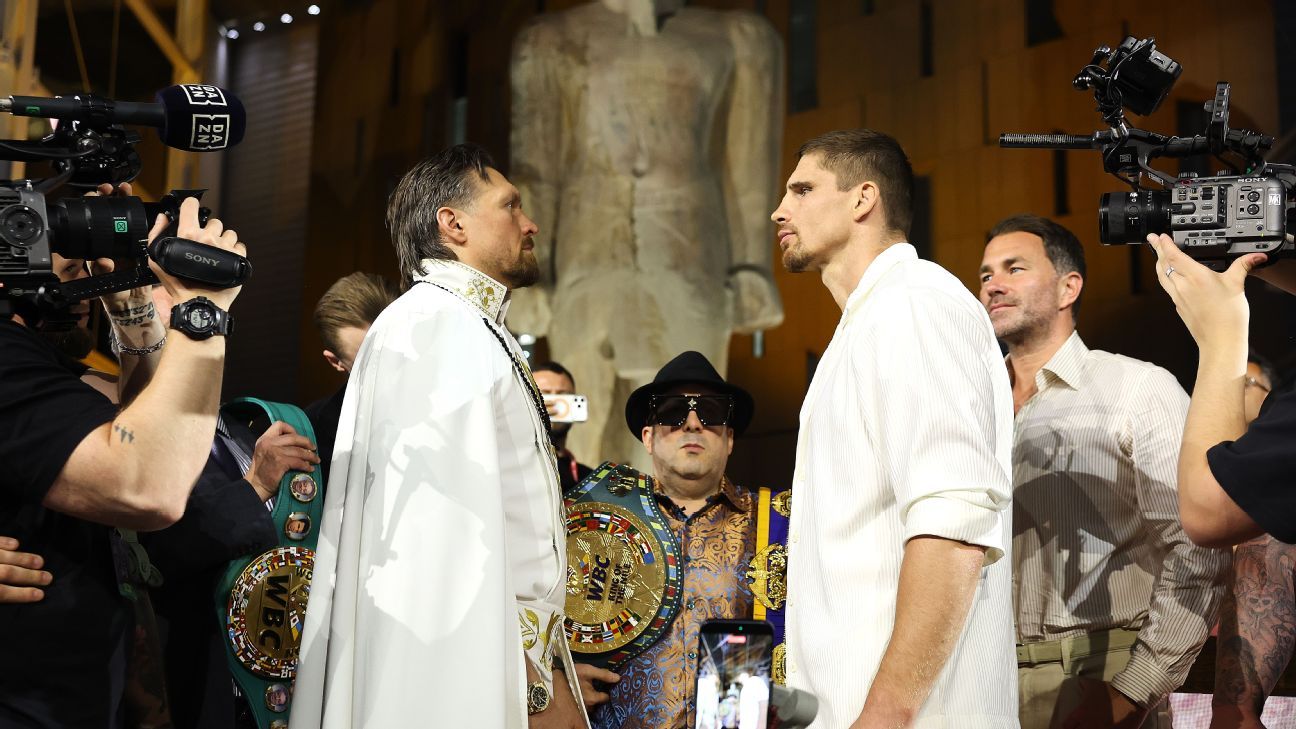 Oleksandr Usyk career-heaviest, still 25 lbs lighter than Rico ...