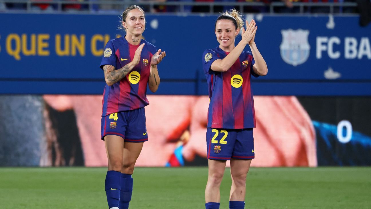 Barcelona announce Mapi León, Ona Batlle to leave club this summer - ESPN
