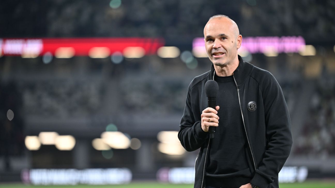Andrés Iniesta gets first managerial job at second-tier UAE side - ESPN