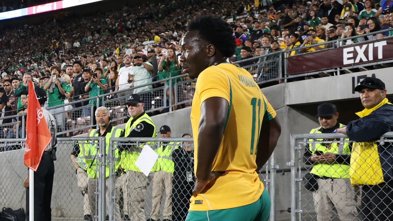 Socceroos ace Nestory Irankunda 'on the right path' - Awer Mabil - ESPN