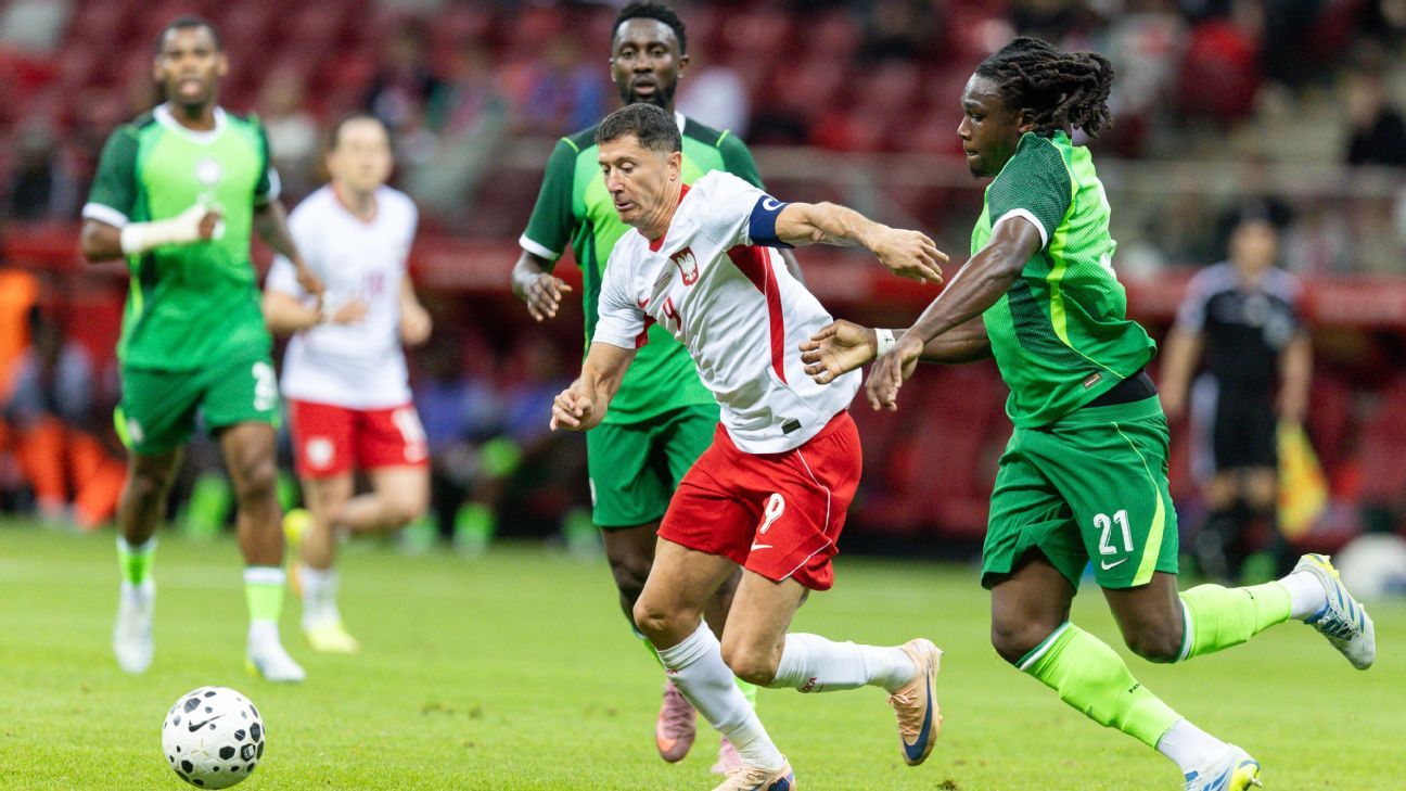 Nigeria show depth but late lapse costs victory over Lewandowsi's ...