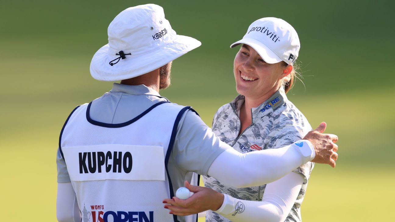 Jennifer Kupcho up 1 after first round of U.S. Women's Open - ESPN